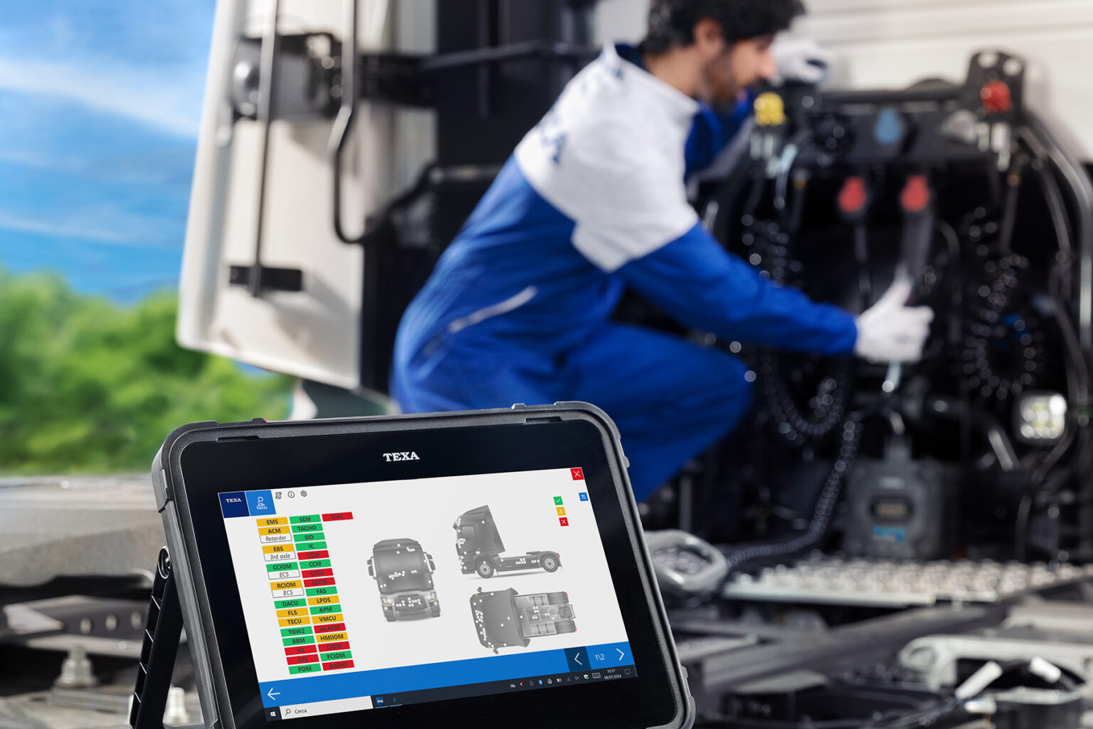 IDC6 SOFTWARE USE TRUCK DIAGNOSTICS - TEXA