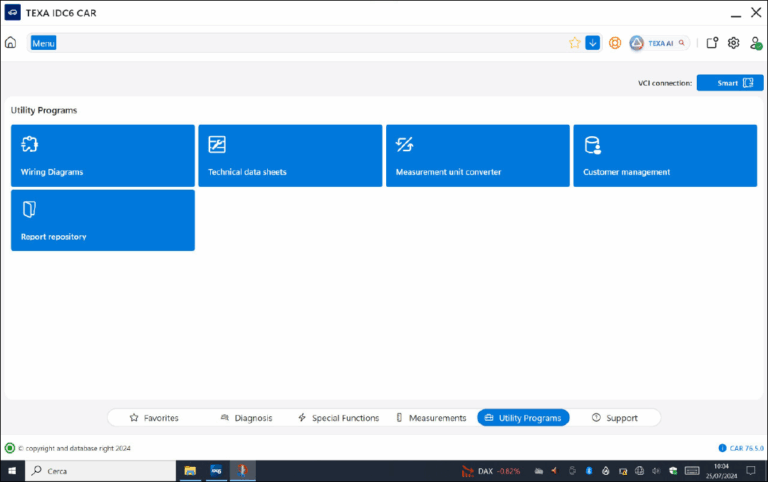 IDC6 Software - TEXA